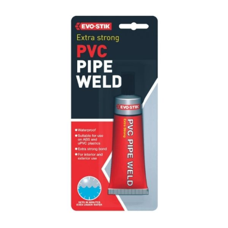 Evo Stik PVC Pipe Weld Cement Extra Strong Adhesive | MJ Sealants